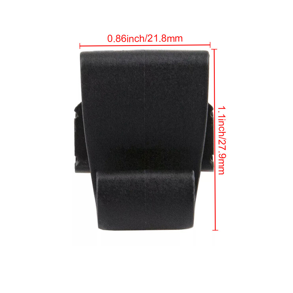 Window Shade Hook Black Plastic Fit for 2017-2022 Pacifica / 2020-2022 ...