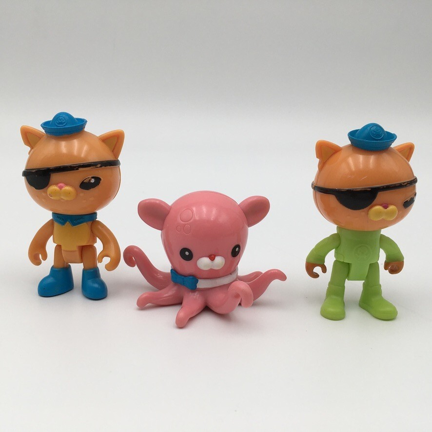 Octonauts Professor Inkling Kwazii Octopus Figures | eBay