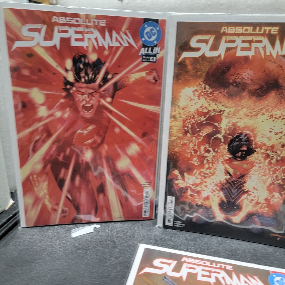 Absolute Superman #4 5 7 8 9 11 Lot 1st Print Cover A DC Comics NM ...