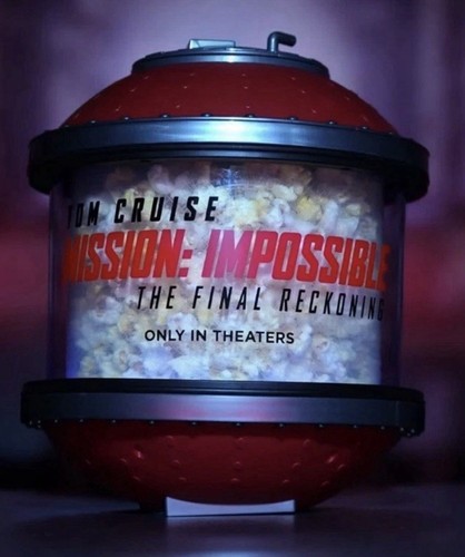 Mission Impossible The Final Reckoning Movie Popcorn Bucket | eBay
