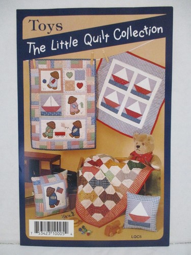 The Little Quilt Collection Pattern Toys Overall Bill Bow Tie Boats ...