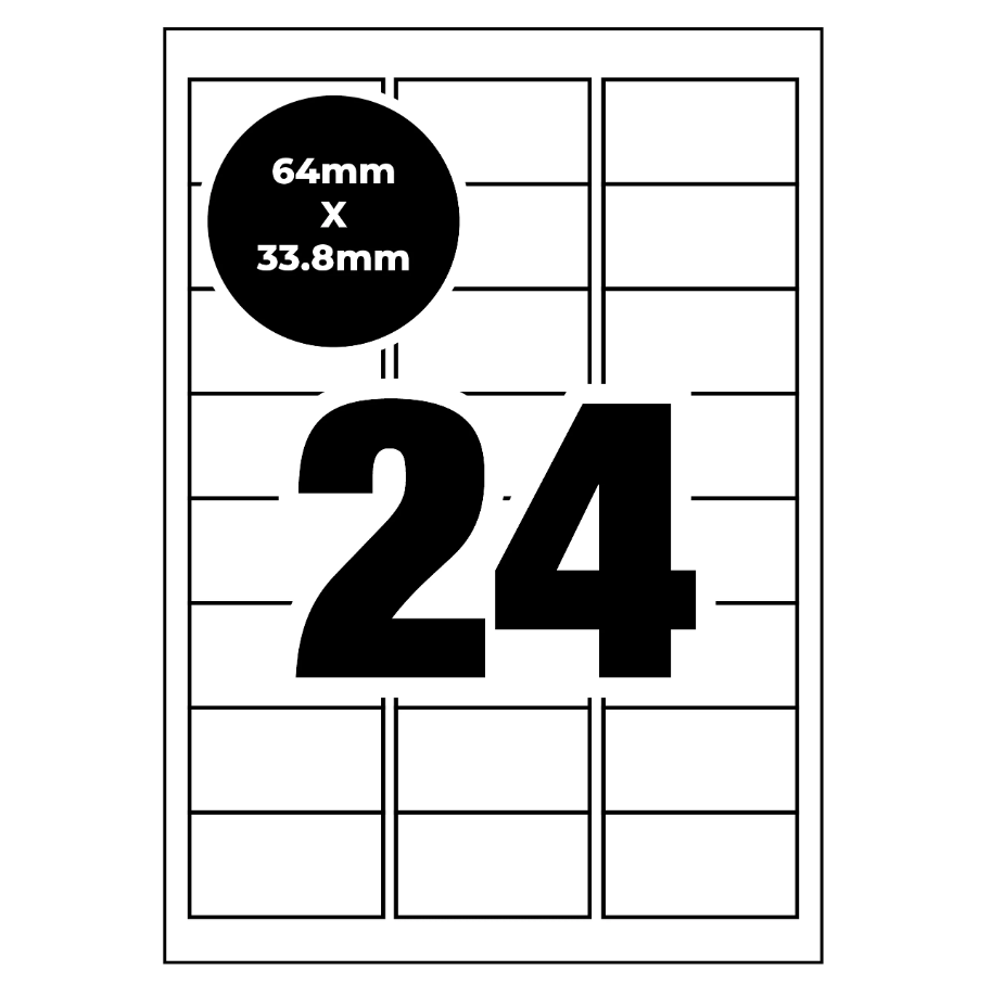 BULK BUY Address Labels A4 Sheet Adhesive Label Mailing Packing ...