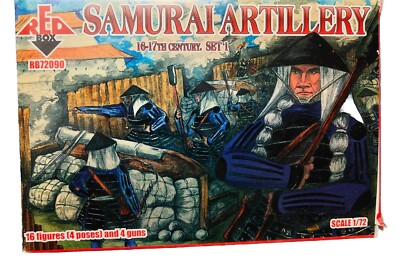 Red Box Models 1/72 SAMURAI ARTILLERY 16th-17th Century Figure Set 1 | eBay