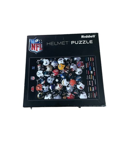 Riddell NFL NFC & AFC Football Helmets Jigsaw Puzzle 11" x 17" 100% ...