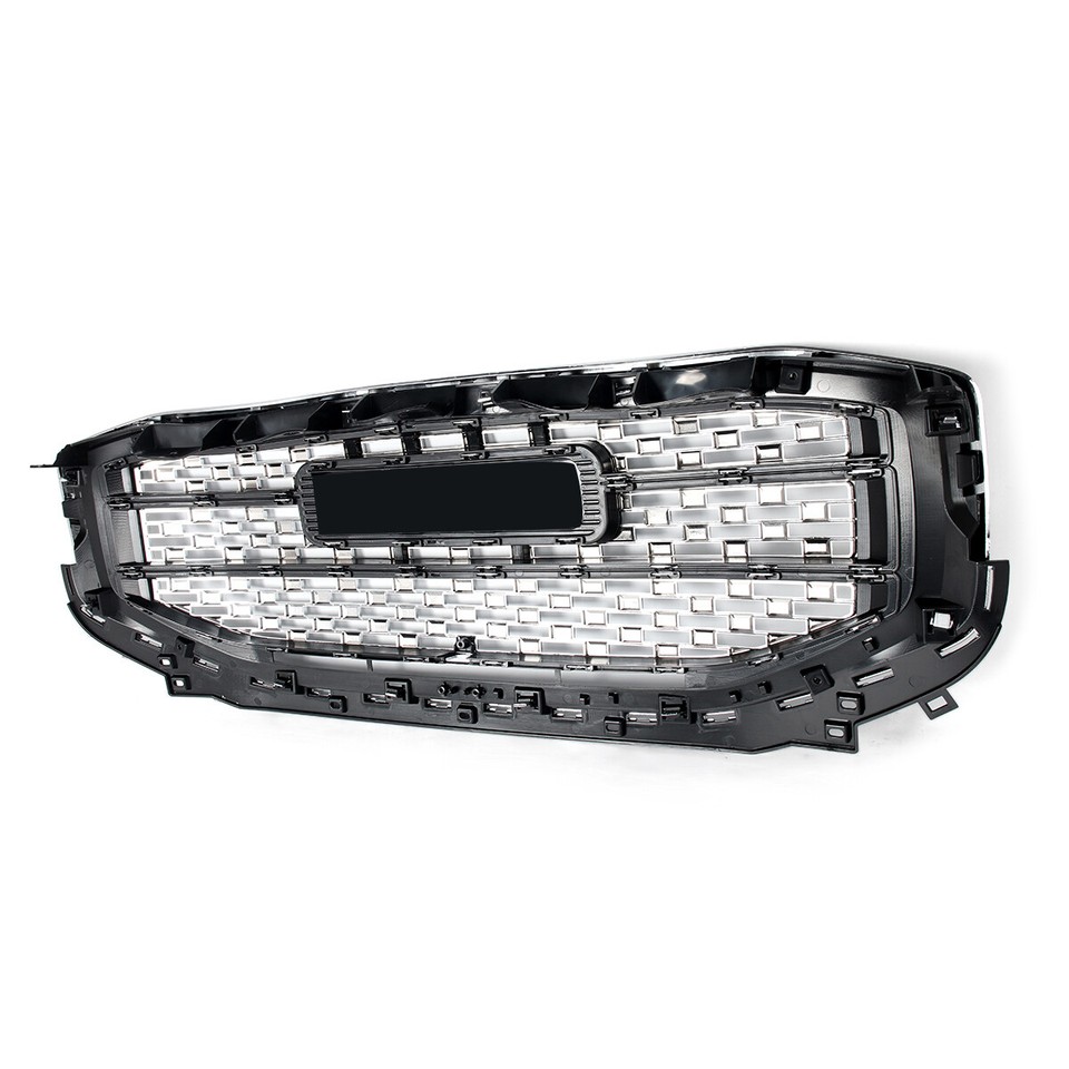 For 2017 2018 2019 GMC Acadia Denali Front Upper Grille Assembly Chrome ...