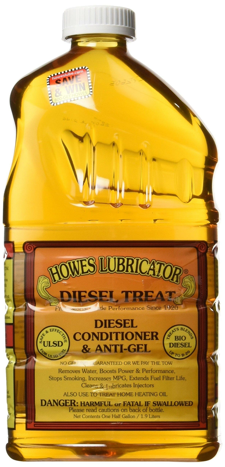 Case of 6 Howes 103060 Diesel Treat Conditioner and Anti-gel - 64 Oz ...
