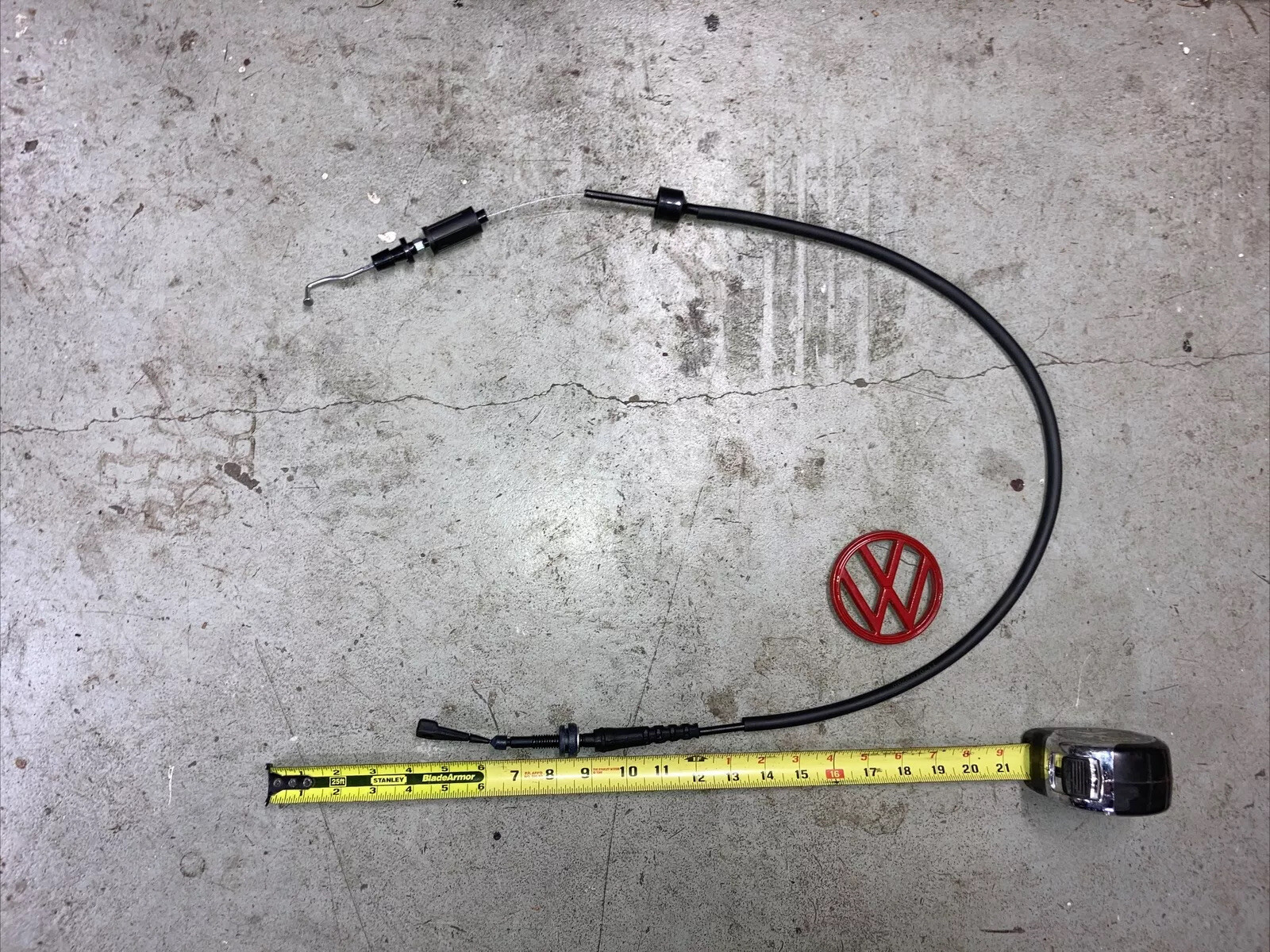 VW Eurovan T4 Accelerator Cable Fits 4cyl 1Y ABL 1.9 TD Engs 701721555K ...