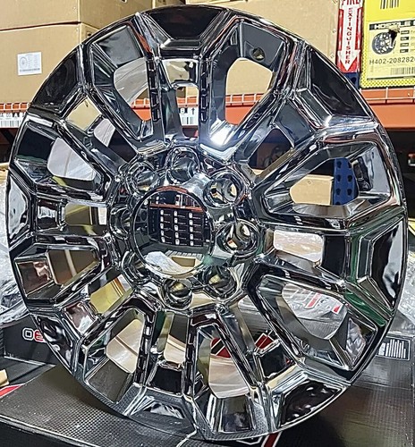 2024 Chevy Silverado 2500 3500 High Country 22" Chrome OE Replica Rims ...