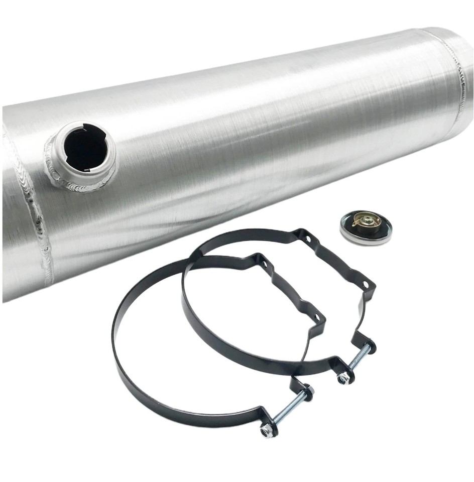 JSD 7 Gallon Aluminum Spun Fuel/Gas Tank 8" x 33" With Internal Baffle ...