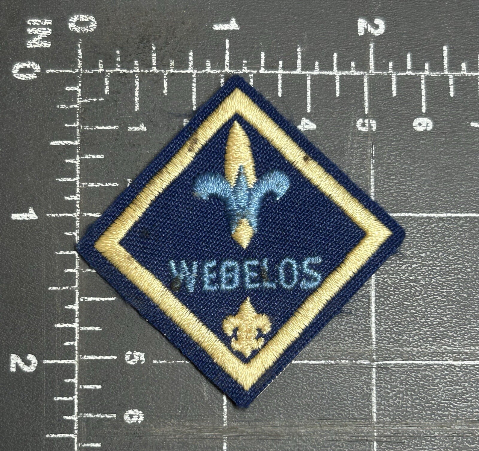 Vintage Webelos Rank Insignia Patch Badge Cubs Cub Boy Scouts of ...