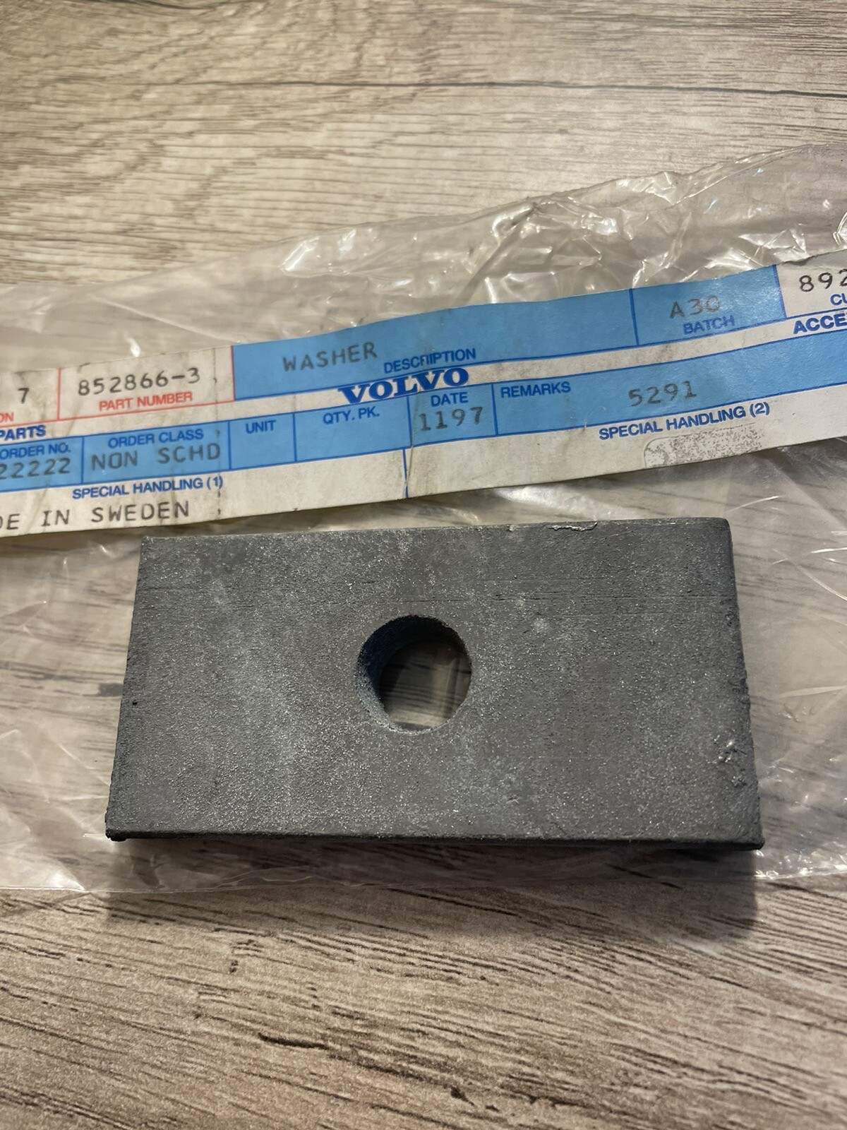 NEW OEM VOLVO PENTA WASHER 852866 B0407-24 | eBay