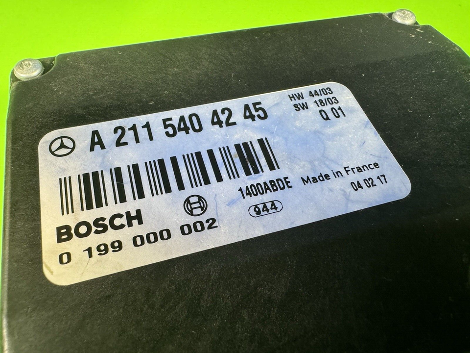 03-07 MERCEDES-BENZ W211 E320 E350 E500 BATTERY CONTROL MODULE ...