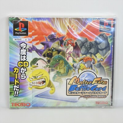 MONSTER FARM BATTLE CARD Brand NEW PS1 Playstation For JP System 3102 ...