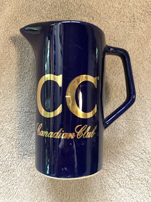 Vintage Canadian Club Whiskey Advertising Pitcher | eBay