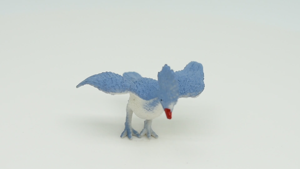 Pigeon, Victoria, Crested, Bird Toy, Very Nice Rubber Model 2 1/2 ...