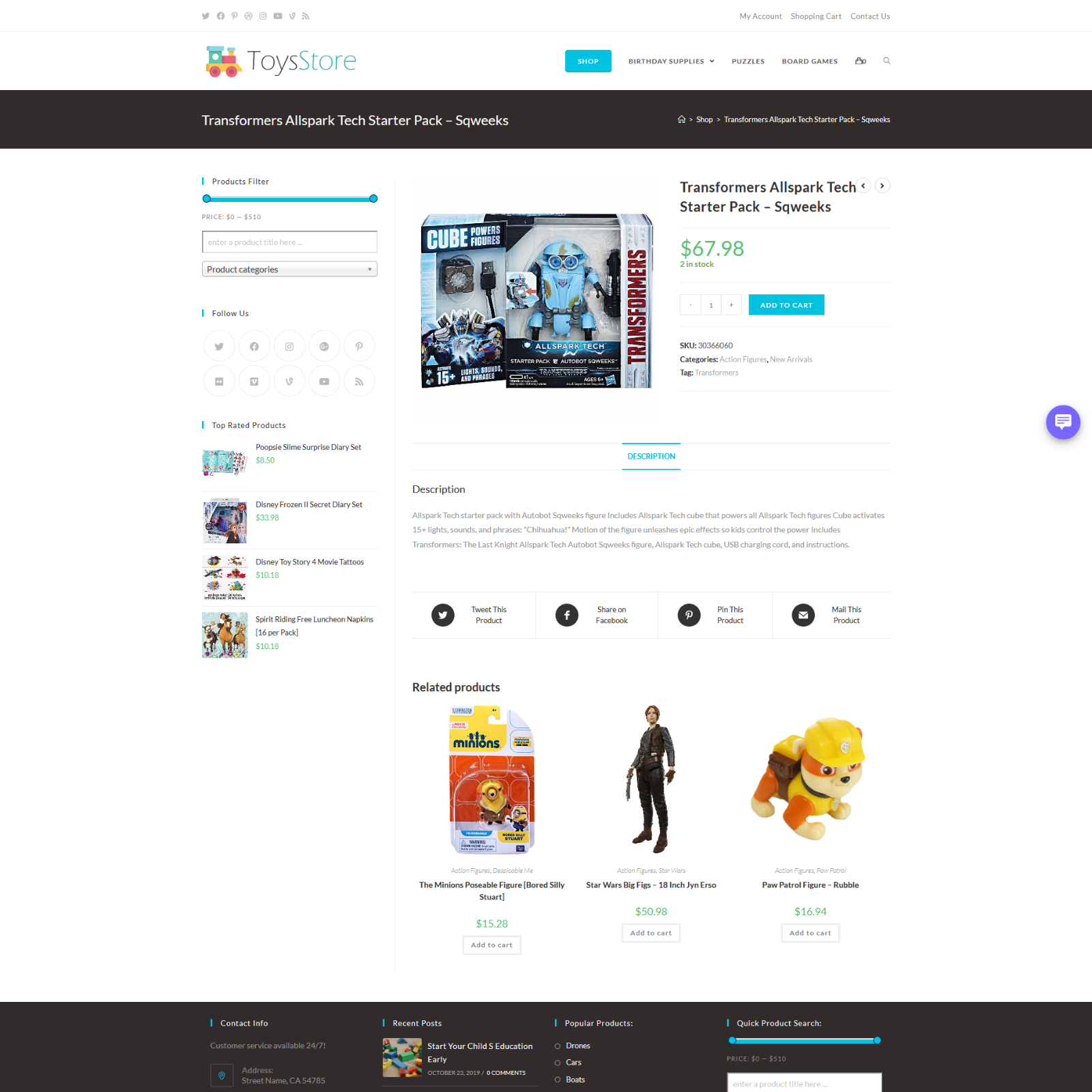 Professional Toys Niche Store Turnkey DropShip Website Business For ...