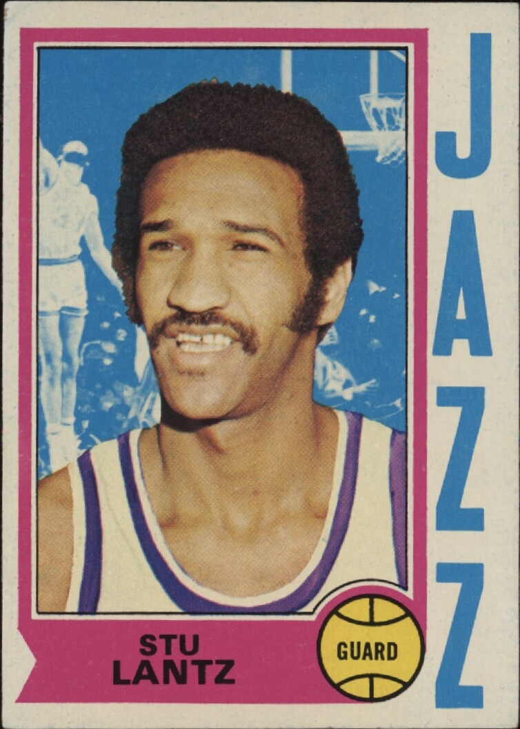 1974 Topps #101 Stu Lantz - New Orleans Jazz | eBay