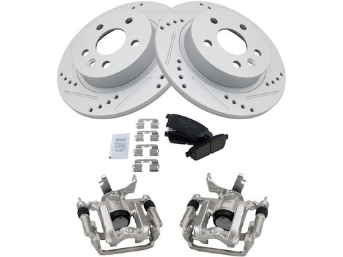 For 2013-2016 Chevrolet Sonic Brake Pad Rotor and Caliper Set Rear ...