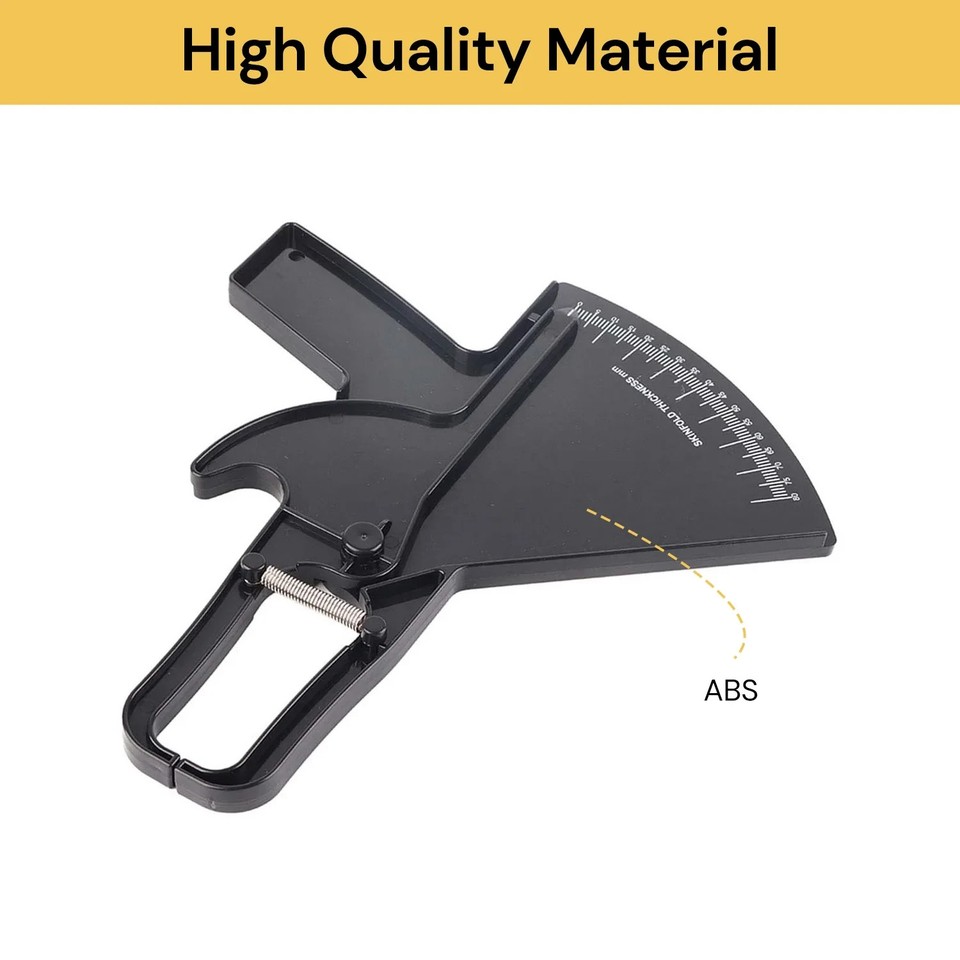 80mm Skinfold Caliper Body Fat Caliper Fitness Testers Analyzer Fat ...
