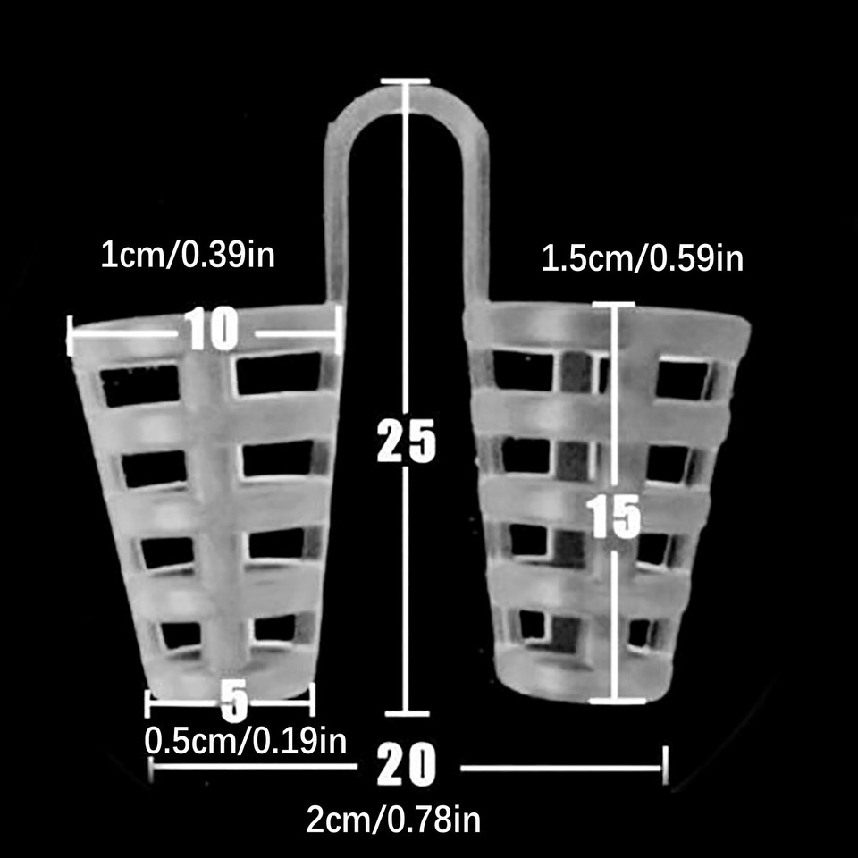 Anti Snore NASAL DILATORS Stop Snoring CONES Breathe Easy NOSE ...