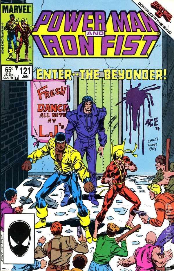 Power Man and Iron Fist Luke Cage #121 FN 1986 Stock Image | eBay