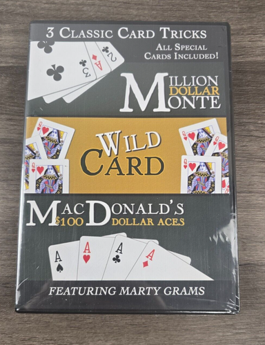 3 Classic Card Tricks DVD Magic Trick NOS | eBay