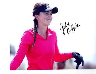 Gabriela Ruffels LPGA star signed autographed 8x10 golf photo Australia ...