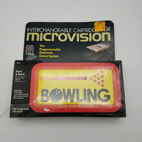 Microvision Electronic Handheld Video Game Game Partially Sealed ...