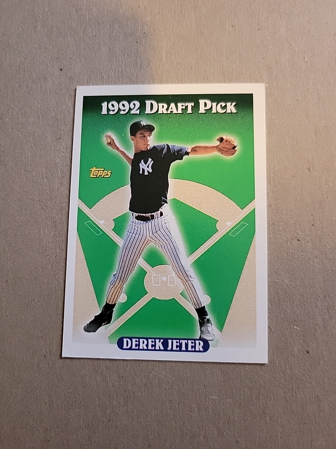 1992 -Topps - Draft Pick - Derek Jeter - Manufactured 1993 - #98 | eBay