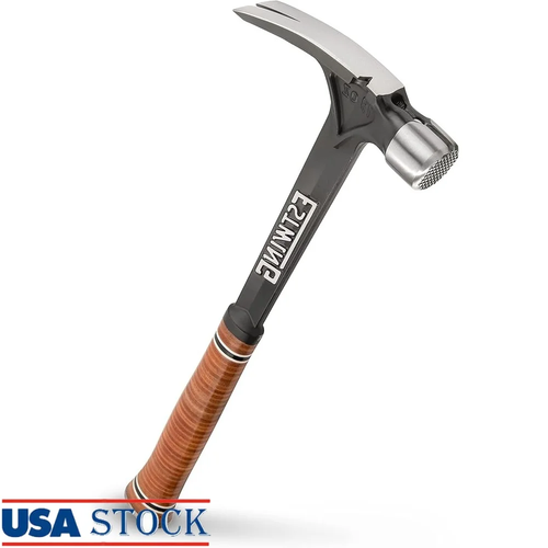 19Oz Ultra Hammer Magnetic Nail Starter Milled Face Forged Alloy Steel ...