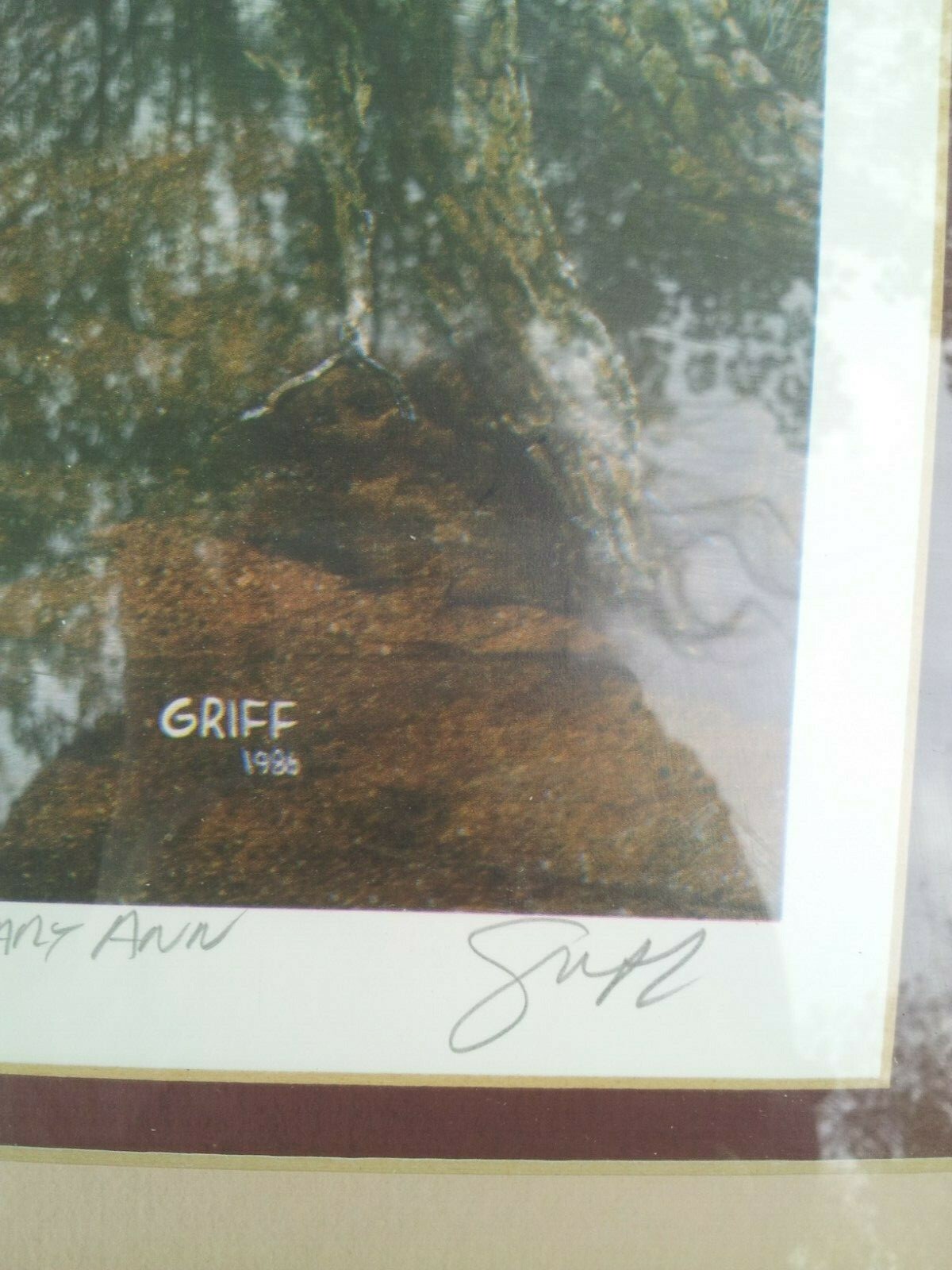 SC Artist George Griff Signed Large Framed Print 575/1500 - "Goin Home ...