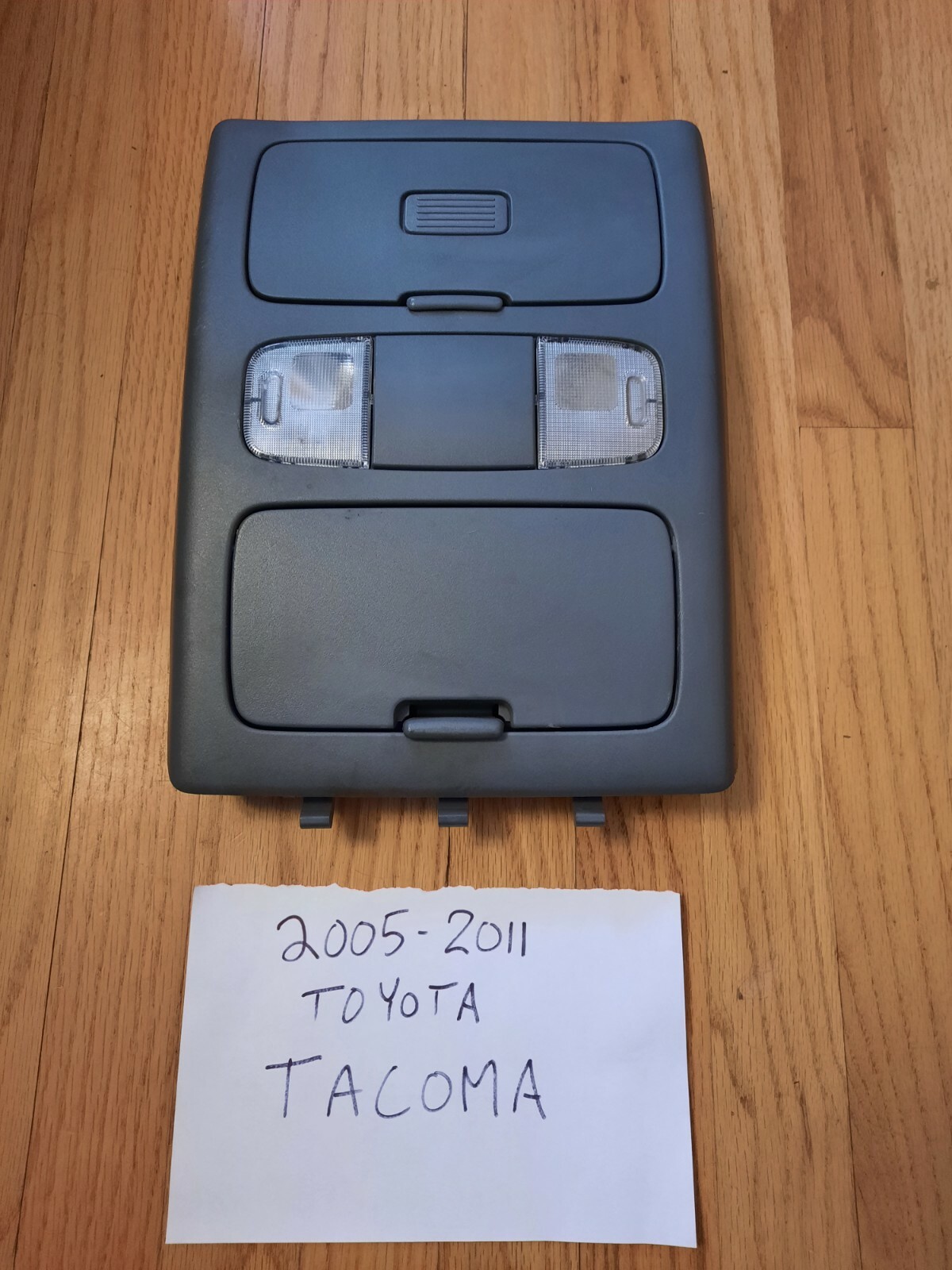 2005-06-07-08-09-10-2011 Toyota Tacoma Overhead Map Light Console GREY ...