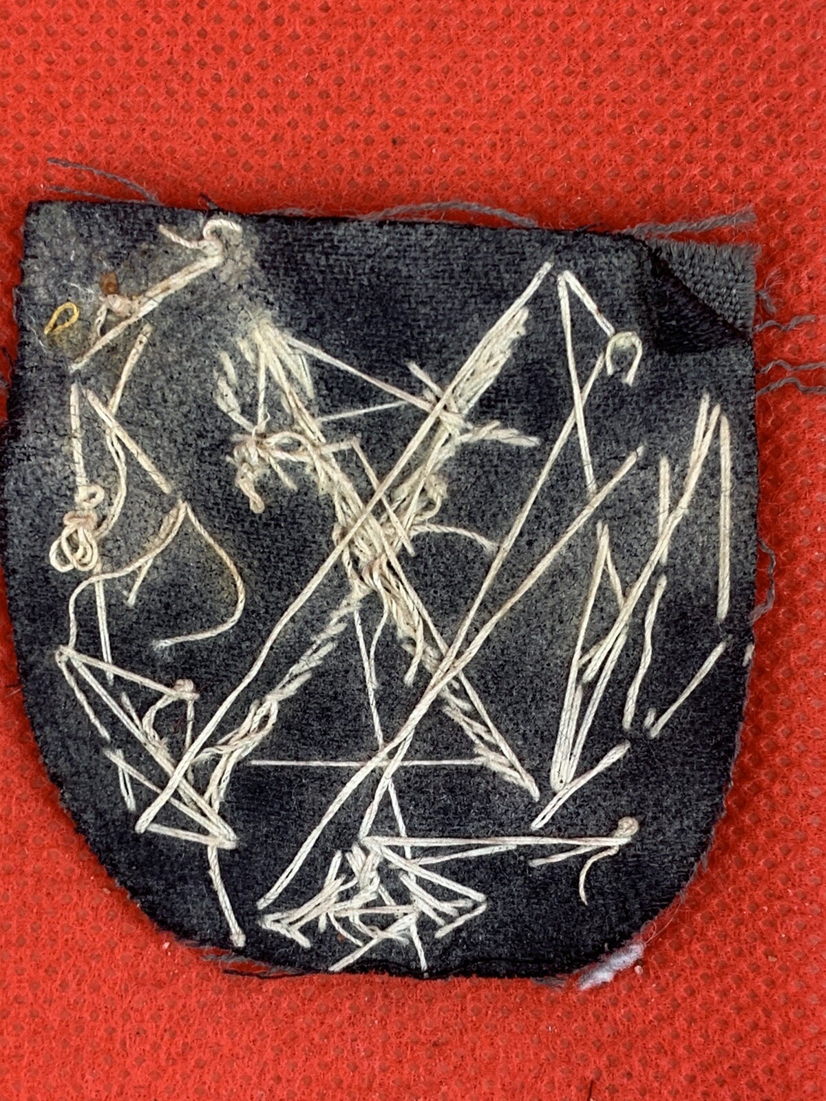 Original WW2 Era Italian Fascist Bullion Fencers Patch Regio Esercito ...