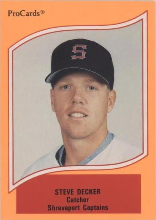 1990 ProCards A & AA Minor League Stars - Steve Decker #72 (RC) for ...