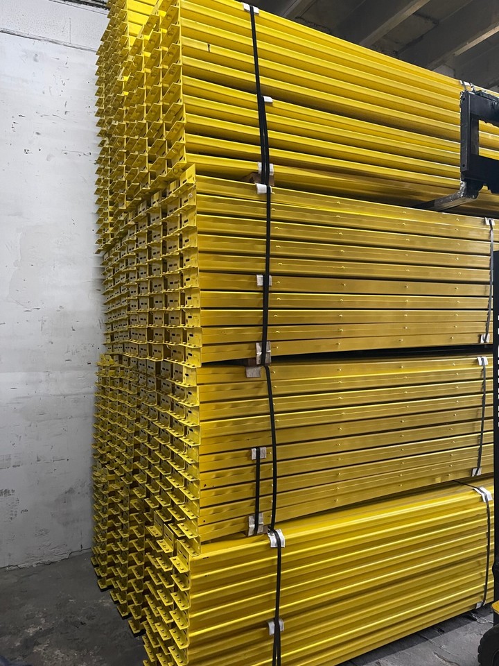 Pallet Rack Beams 12' x 2.5" - Bulldog Rack Made in USA - For Light ...