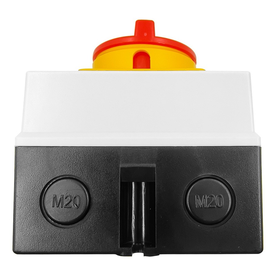 32A Rotary Isolator Switch 32amp 4 Pole 230V-415V IP65 Weatherproof ...