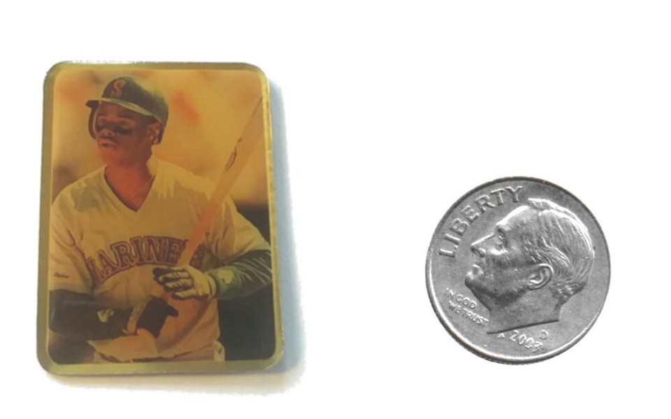 Seattle Mariners Pins Ken Griffey Jr Pin Batting Fantasy Collector ...