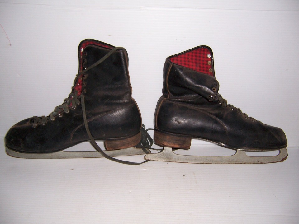 Vintage Imperial Men's Black Ice Skates | eBay