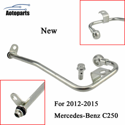 FOR MERCEDES 2012-2015 C250 Turbo Turbocharger-Oil Tube Line 2710900477 ...