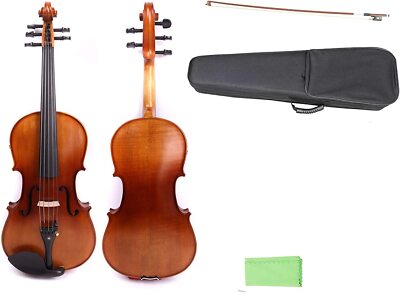 15.5inch viola Maple Spruce wood ebony Viola parts 5string viola Free ...