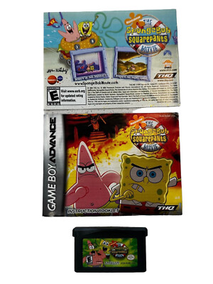 The SpongeBob Squarepants Movie GBA (Nintendo GameBoy Advance, 2004 ...