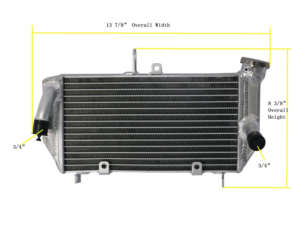 Fit 2015-2023 2018 2017 2016 Yamaha YZF R3 Motorcycle Cooling Aluminum ...