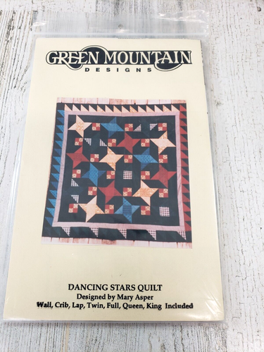 Dancing Stars Quilt Pattern Green Mountain Designs | eBay