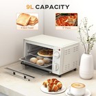 Countertop Mini Oven Electric Grill Toaster 9L Cooking Baking 750W ...