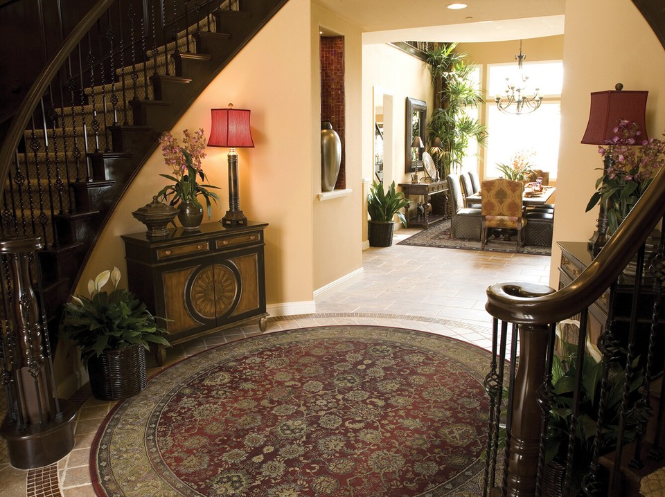 Multi-Color Bordered Medallion Flowers Area Rug Round 3434R - Aprx 8' x ...