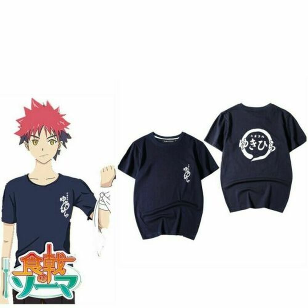 Unisex anime food wars! shokugeki no soma yukihira souma cosplay t ...