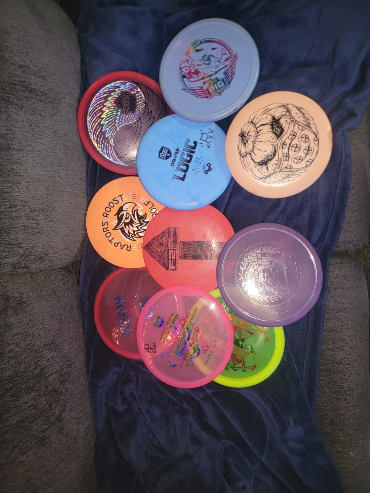 Lot Of (10) Disc Golf Discs | eBay