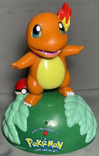 Vintage 1999 Trendmasters Pokemon Charmander Electronic Talking Room ...