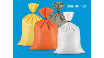 Sandbags With Built-in Ties - 10 Empty 14x26 Woven Polypropylene Sand ...