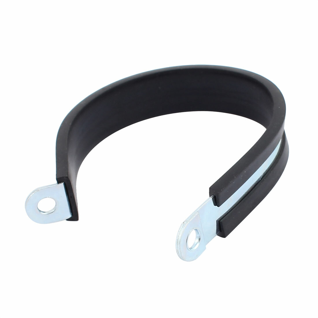 60mm Diameter EPDM Rubber Lined R Shaped Zinc Plated Pipe Clips Hose ...